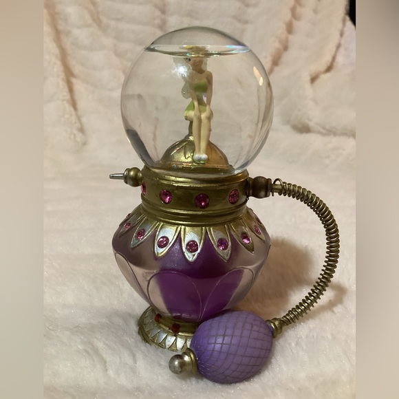 Disney | Accents | Vintage Disney Tinkerbell Mini Water Snow Globe ...